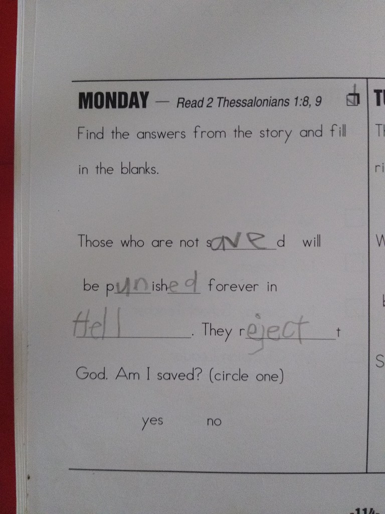 Original Sin – Freedom From Fundamentalism